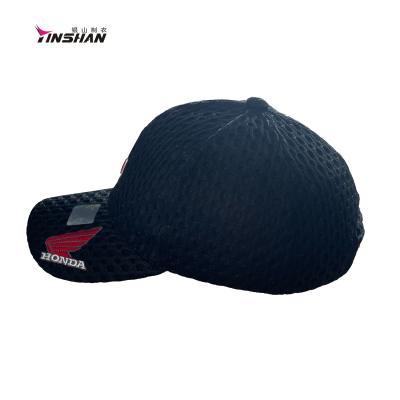 Cina Adulti Cappuccio da corsa a tela Cappuccio da baseball ricamo completo 6 pannelli Cappelli da corsa a motore di cotone in vendita