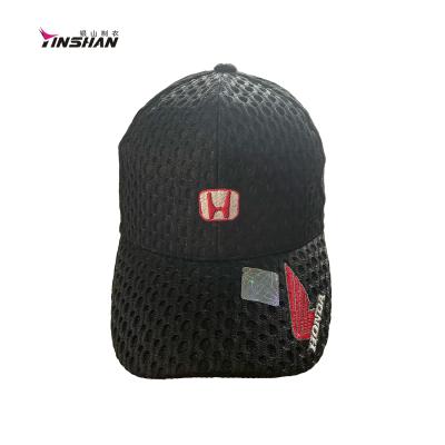 Cina Adulti Cappuccio da corsa a tela Cappuccio da baseball ricamo completo 6 pannelli Cappelli da corsa a motore di cotone in vendita