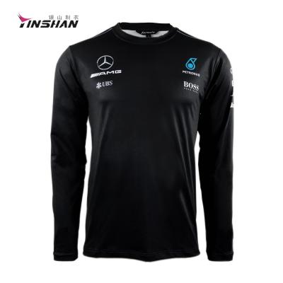 Китай Настроенный логотип/цветное печать Jersey мужской футболка 2024 дизайн с дышащими длинными рукавами продается