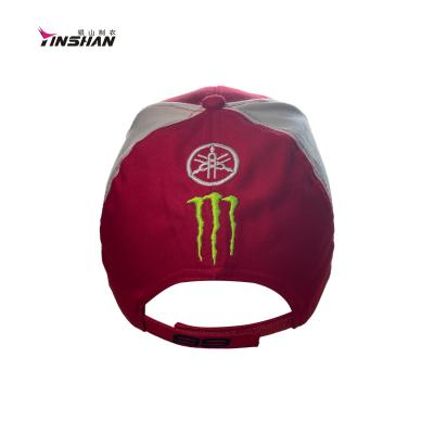 Cina Cappello sportivo a 6 pannelli Cappello da baseball con ricamo completo Cappello da corsa F1 per adulti in vendita