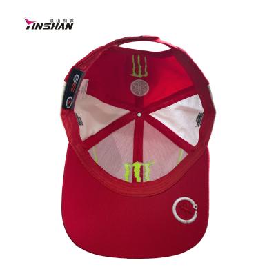 Cina Cappello sportivo a 6 pannelli Cappello da baseball con ricamo completo Cappello da corsa F1 per adulti in vendita