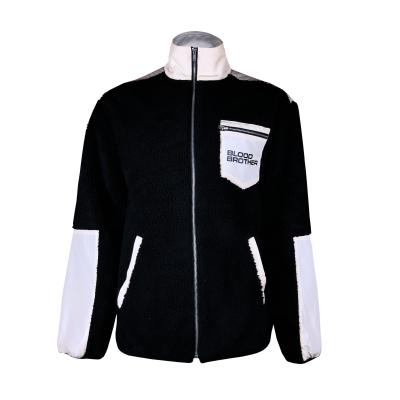 China NO Hooded Custom Logo Nylon Elastane Women's Sport Jacket for Polyester/Nylon Fabric for sale