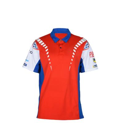 China 19. Custom Designs Cotton Polyester Short Sleeve Polo Shirts voor mannen tafeltennis Te koop