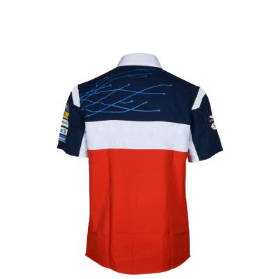 Cina Maglieria Logo personalizzato Poliestere cotone abbigliamento sportivo Uniforme Golf Polo Shirt con stampa in vendita