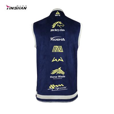 China Custom Breathable Zipper Softshell Horse Riding Jacket Sports Vest for 7 Days Sample Order for sale