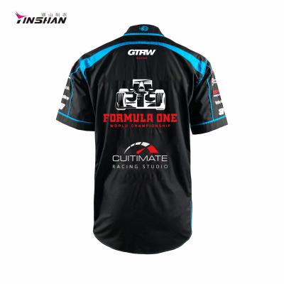 Cina Abbigliamento sportivo inclusivo per genere Logo ricamato su misura Camicie sportive semplici da golf in vendita