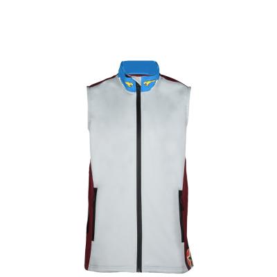 China Custom Workout Vest für Männer Winddicht Polyester Spandex Team Wear für den Sportverein zu verkaufen