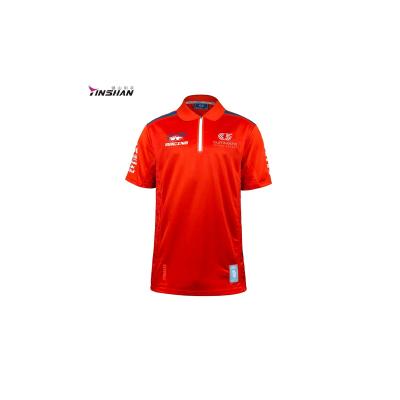 Tipo di abbigliamento sportivo Altro abbigliamento sportivo in cotone misto su misura Polo da corsa per motociclette