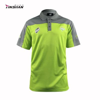 Cina Camicie da polo in poliestere stampate su misura Abbigliamento sportivo professionale per attività maschili in vendita