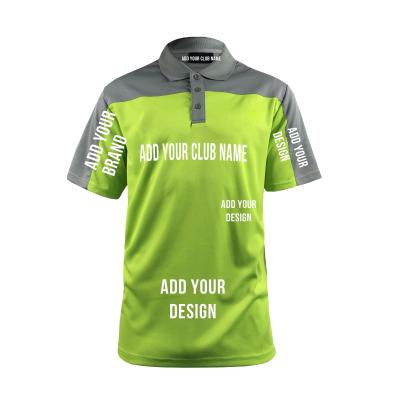 China Persoonlijk afgedrukt polyester sublimatie mannen polo shirt voor F1 Jersey Sportswear Te koop