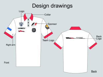 中国 2024レース3DF1 男性 春秋休憩 顧客要求のためのシップフーディ 販売のため