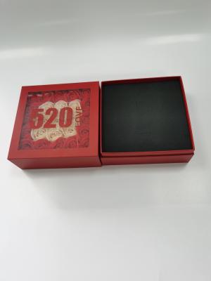 中国 CMYK/パントンの注文の宝石類の包装箱は折る箱の包装を波形を付けた 販売のため
