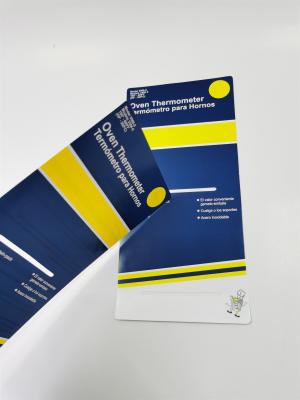 China Douane Zilveren Hete het Stempelen het Tussenvoegselkaart van de Diablaar voor het Document van de Elektronikadruk Te koop