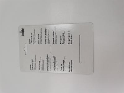 China My Own Design Foil Hot Stamping Cartão de Inserção Blister para Papel de Impressão Eletrônica à venda