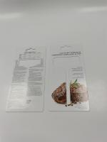 China Recycled Paper Blister Packaging Offset Printing Clamshell Packaging Cards for sale