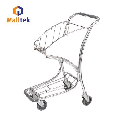 Chine Chariot d'achat de l'aéroport pour le magasin de l'aéroport international avec panier à vendre