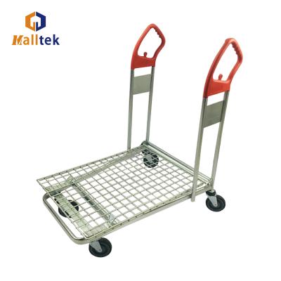China New Design Warehouse Logistics Trolley With High Loading for sale