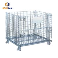 China Wire Container Mesh for Storage Cages for sale