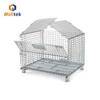 China Wire Container Mesh for Storage Cages for sale
