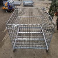 China Wire Mesh Cage for Storage Container for sale