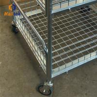 China 2 Layers Wire Shelf For Storage Supermarket for sale