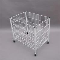 China Promotion cage For Custom Capacity Stackable Wire Baskets for sale