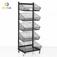 China Custom Promotion Cage Capacity Stackable For Convenience Store for sale