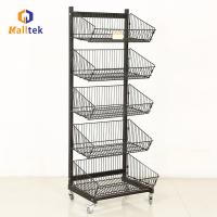 China Custom Promotion Cage Capacity Stackable For Convenience Store for sale