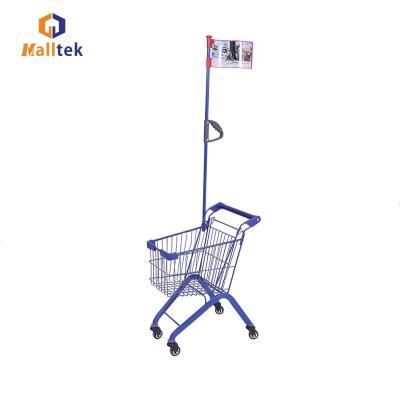 China Cute Baby Trolley For Supermarket With Colourful Design for sale
