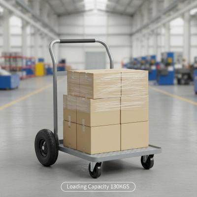 China 4 Numberofwheels Hand Truck Trolley Loading Capacity 130kgs Smooth Rolling Cart Ideal for Material Handling in Factories for sale