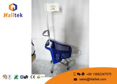Cina Superficie commerciale del rivestimento della polvere del carrello di acquisto del bambino della drogheria in vendita