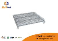 China Heavy Duty Wire Mesh Storage Cages Customized Galvanized Saving Space for sale