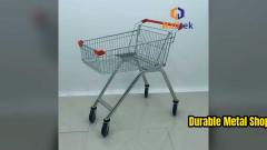 New Design Metal Shopping Trolley Cart For Supermarket For You