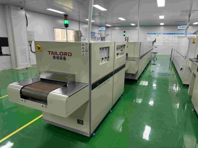 China Furnace Hot Air Tunnel Mesh Conveyor Belt Dryer 8kW 800kg ODM for sale