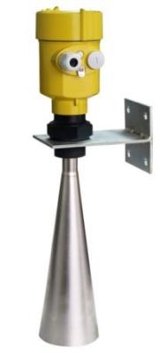China guide wave fuel oil radar level meter for water tank cement silo radar level transmitter for sale