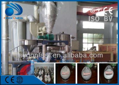 Cina fresatrice bagnata di plastica verticale 30-55kw per la produzione della polvere 160-700kg/h in vendita