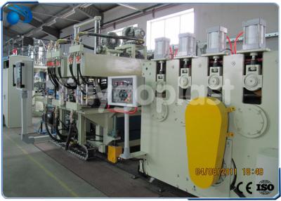 China Capacidad plástica del equipo de fabricación de la máquina de la protuberancia de la hoja del solo tornillo alta en venta