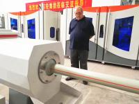 China Plastic PU PA Pipe Extrusion Machine Double Screw Extrusion Machine for sale