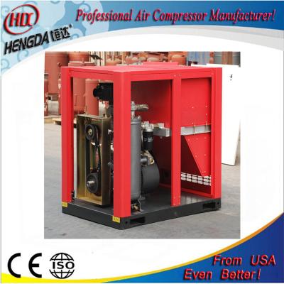 Cina Doppio compressore d'aria a vite per uso di industria, uno stile di lubrificazione di anno in vendita
