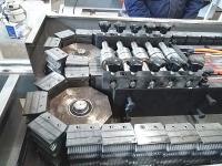 China PP PE Corrugated Pipe Making Machine , Electric Single Wall Corrugated Pipe Machine for sale