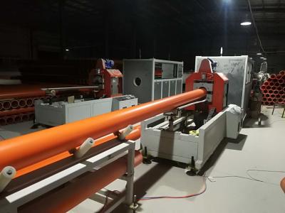 Cina Linea dell'estrusione del tubo del PVC, metropolitana che fa macchina per protezione del cavo ed il rifornimento idrico in vendita