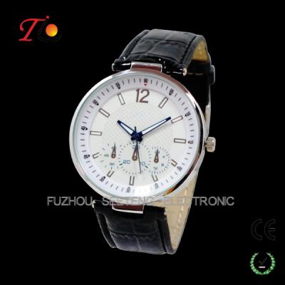 China PU Leather Strap a simple classic design Quartz Wrist Watch For Young Ladies for sale
