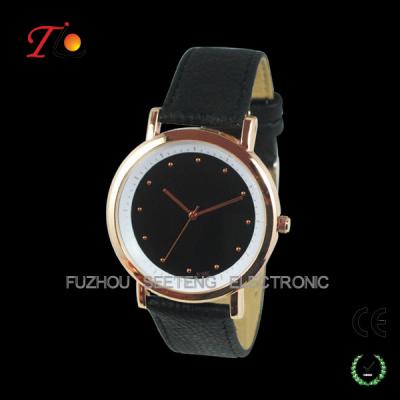 China Fashion Leather Strap Quartz Wrist Watch colorful band  For Young Ladies for sale