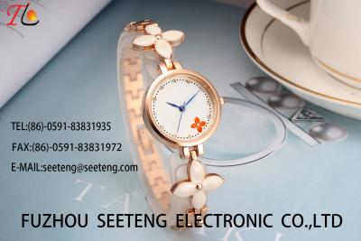 China elegant wrist watch flowers ladies' watch for sale