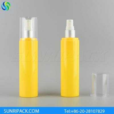 China 150ml sprayer plastic bottle, 150ml yellow plastic bottle, 5oz sprayer bottles for sale