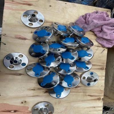 Cina (S)A694 F42 F46 F52 F60 F65 F70 Flange a collo saldato in acciaio forgiato EN1092-1 Tipo 01 in vendita