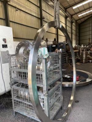 Cina (S)A694 F42 F46 F52 F60 F65 F70 Flange a collo saldato in acciaio forgiato EN1092-1 Tipo 01 in vendita
