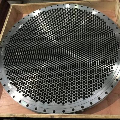 Cina STRATO di METROPOLITANA SPECIALE della FLANGIA PER spessore degli SCAMBIATORI DI CALORE Ø1270 millimetro 148 millimetri di materiale A182 F316L in vendita