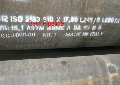 중국 DIN 17172:1978 StE 415.7 TM, StE 445.7TM, StE 48 Steel tubes for pipeline for transport of combustible liquids and gases 판매용