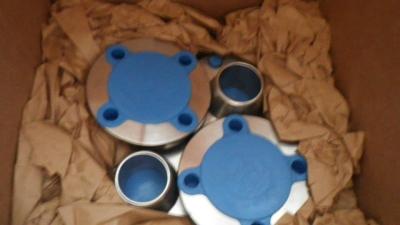Cina 1,4404 316 L hanno forgiato le flange d'acciaio con il materiale dell'acciaio inossidabile 1,4571 in vendita